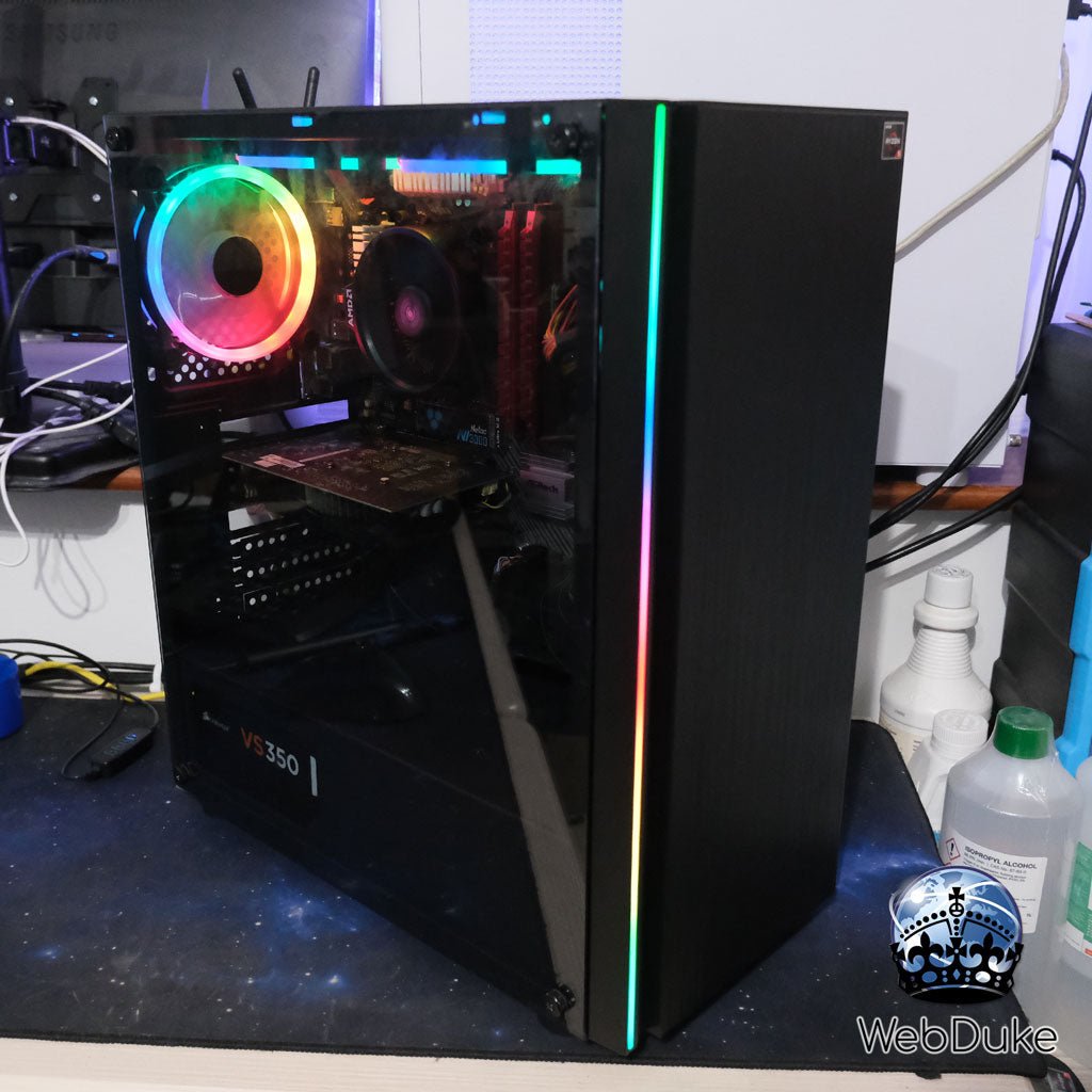 *Refurbished* AMD Ryzen 3 3200G Geforce GTX 1050 Ti 4GB Gaming PC ...